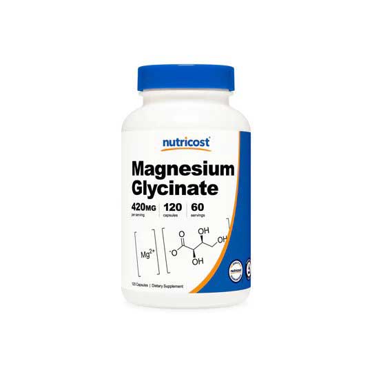 Magnesium Glycinate 420 MG, 120 Capsules – Purecell Supplements